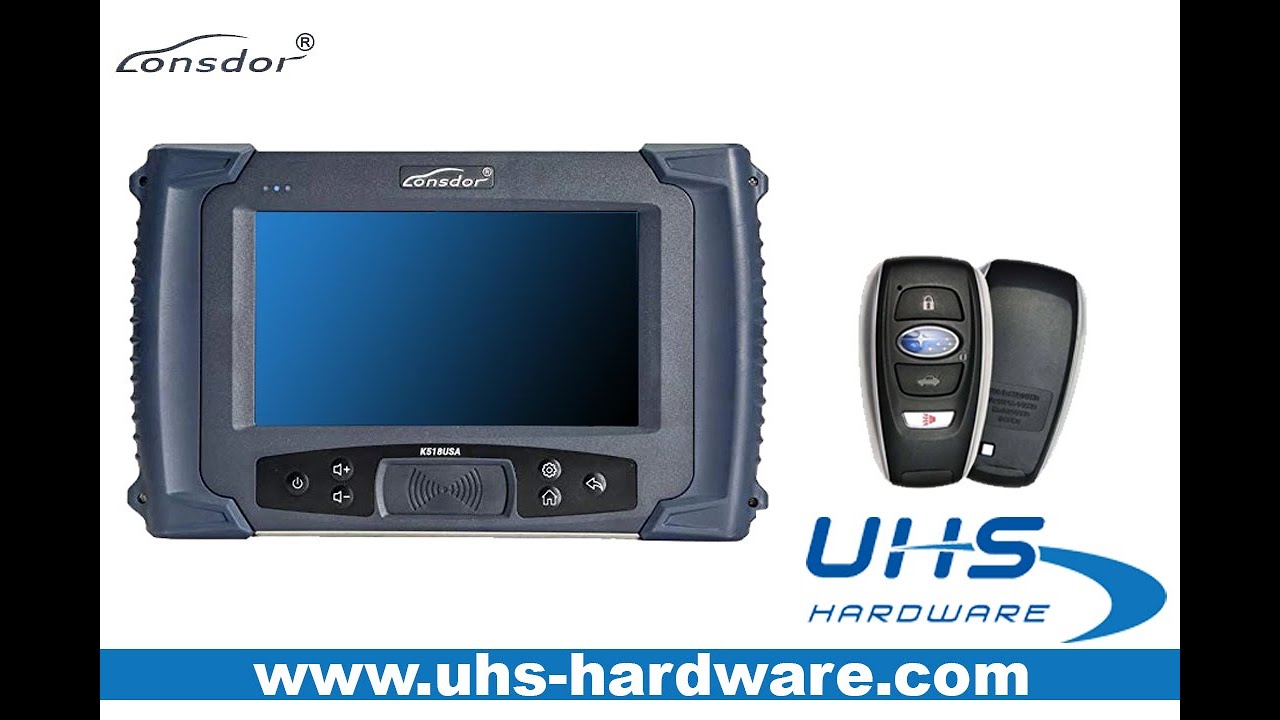 Subaru 2017 Outback Smart Key Programming w/ Lonsdor K518USA Programmer ...