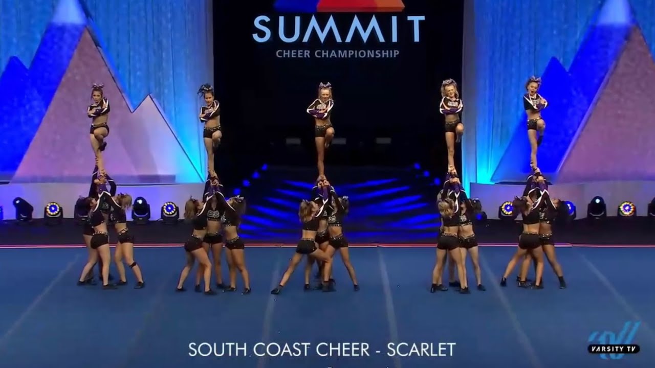 South Coast Cheer Scarlet @ The Summit 2023 - YouTube