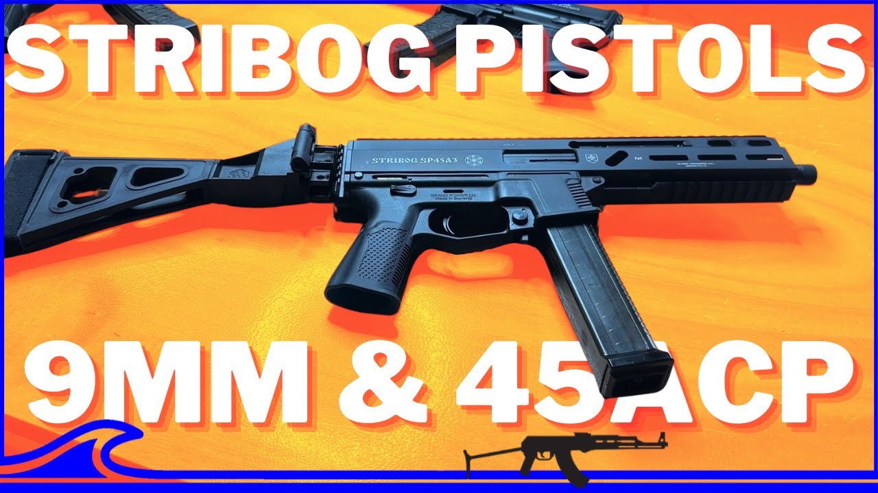 9mm? 45ACP? GRAND POWER Has You Covered With STRIBOG Pistols! - YouTube