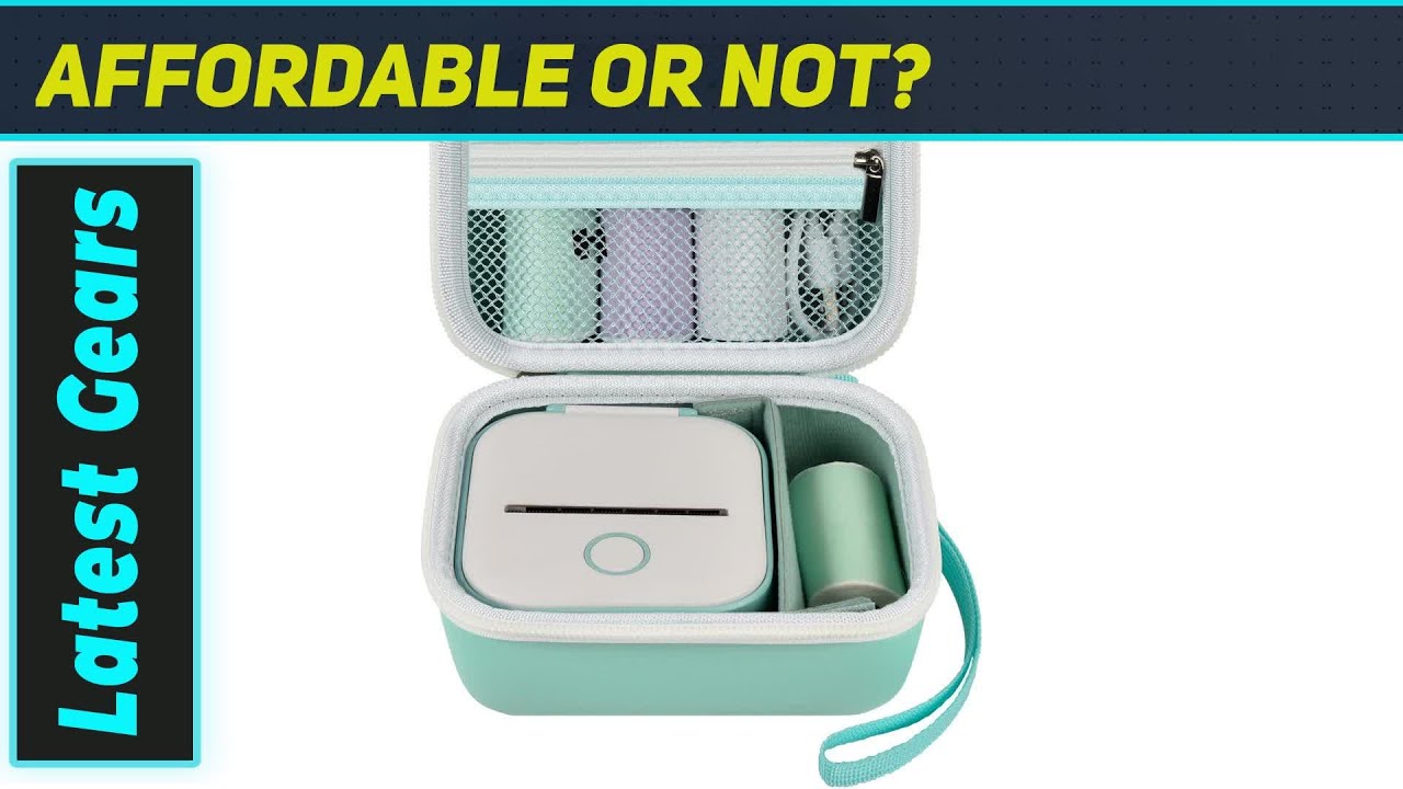 ANKHOH Label Maker Case: The Ultimate Protection for Your Mini Pocket ...
