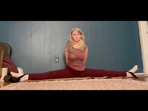 Front splits Pancake practice