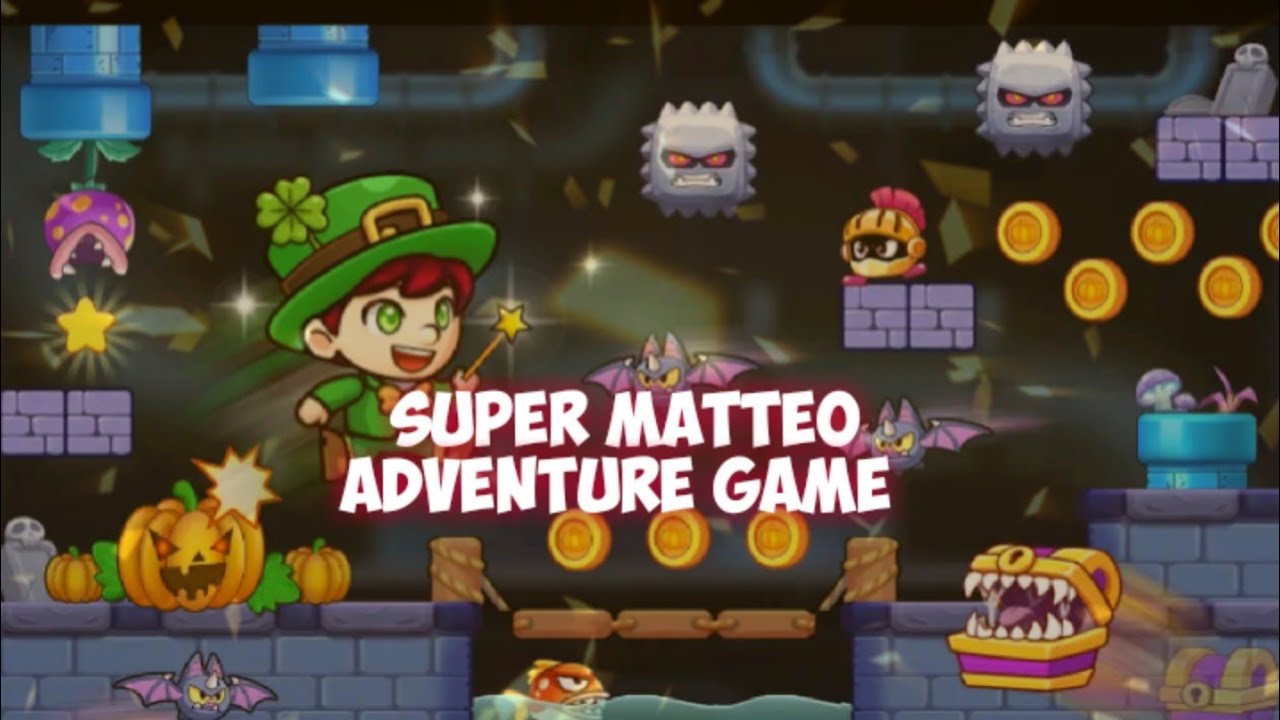 Game Seru || Super Matteo adventure #gameplay #Gameandroid - YouTube