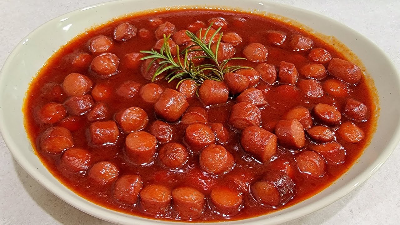 Bourbon Hot Dogs recipe | Best Appetizer - YouTube