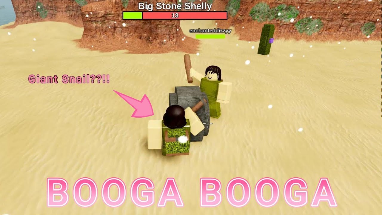 Save the tribe!! l Booga Booga l Roblox l w/@enchanteddizzy - YouTube