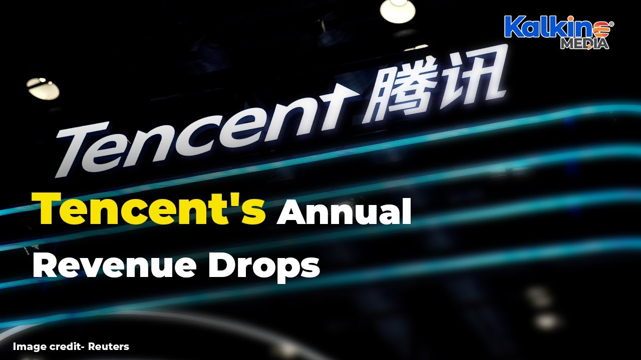 Why did Tencent's annual revenue drops for first time? - YouTube
