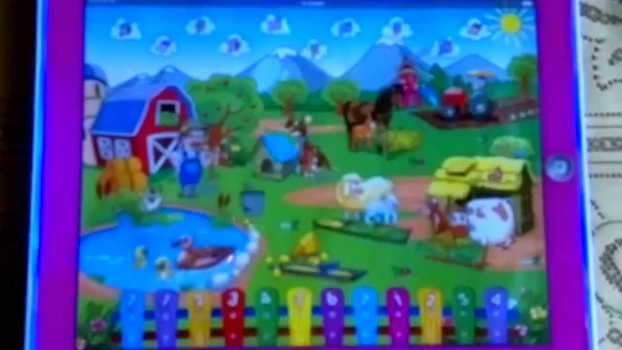 Krówka robi muuu, kaczka robi kwa kwa, konik robi....., tablet dla ...