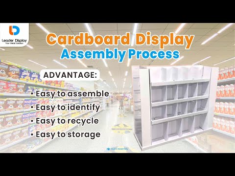Assembly Masterclass: How to Build a Paper Display Rack! - YouTube