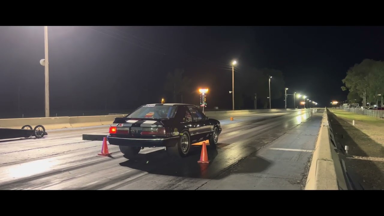 Mustang 408w Bracket Race Prescott Raceway - YouTube