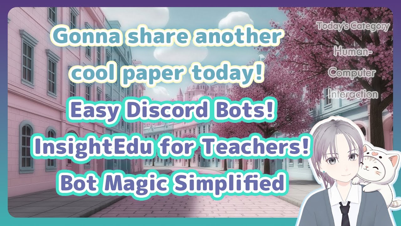 InsightEdu: Making Discord Bots *Easy* for Teachers! - YouTube
