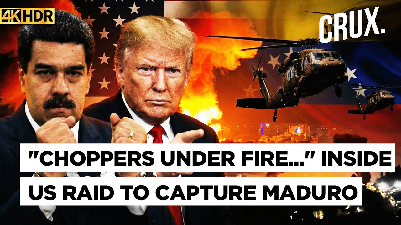 US Chopper 'Hit' During Venezuela Raid, Caracas Strikes Kill 40, Trump ...