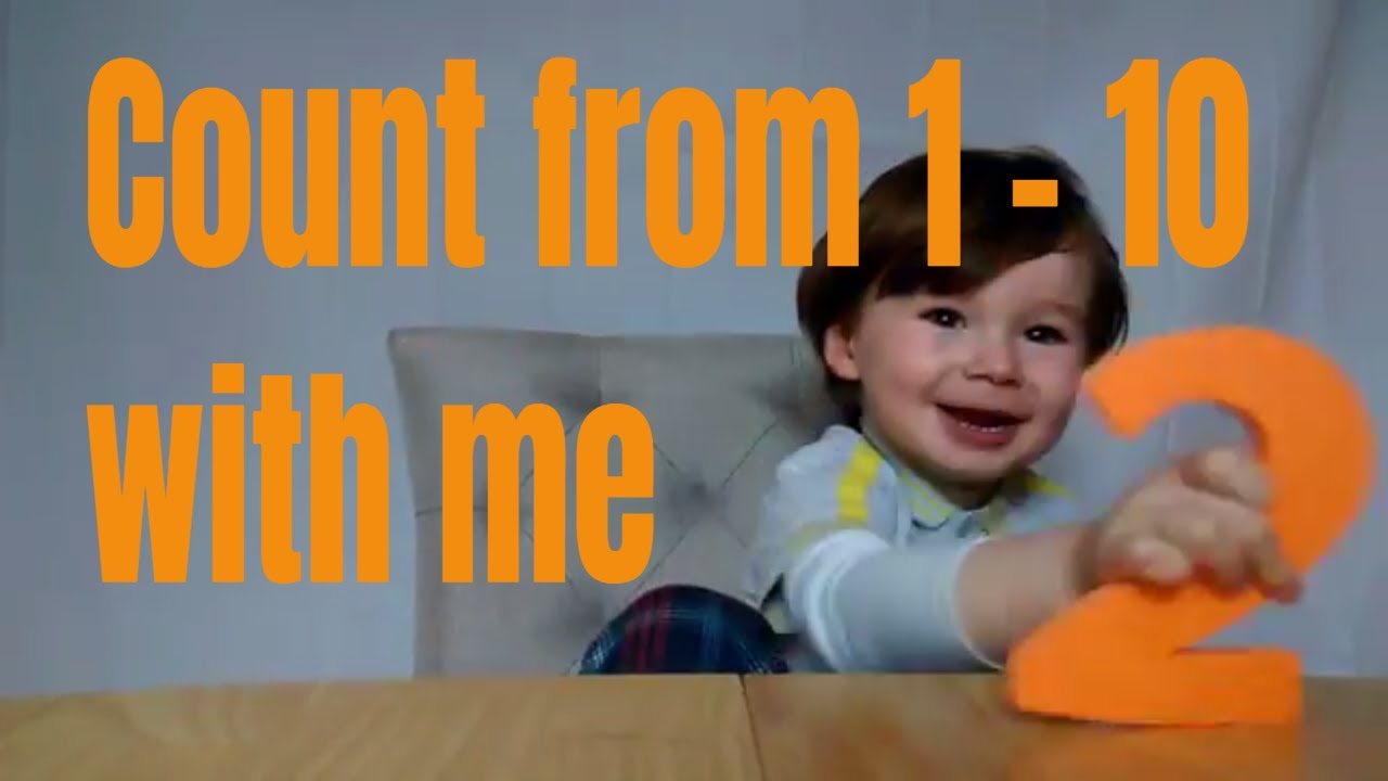 Seb Learns Numbers, Counting and Colors - YouTube