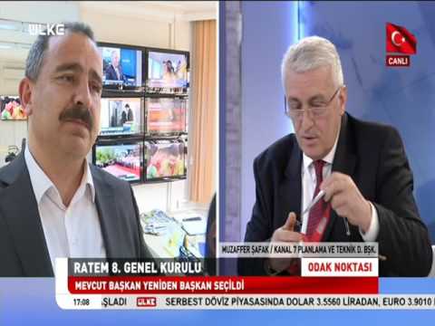 Muzaffer Şafak Ratem 8. Genel kurulunda yapılan usül hatalarını Ülke tv'de değerlendirdi.