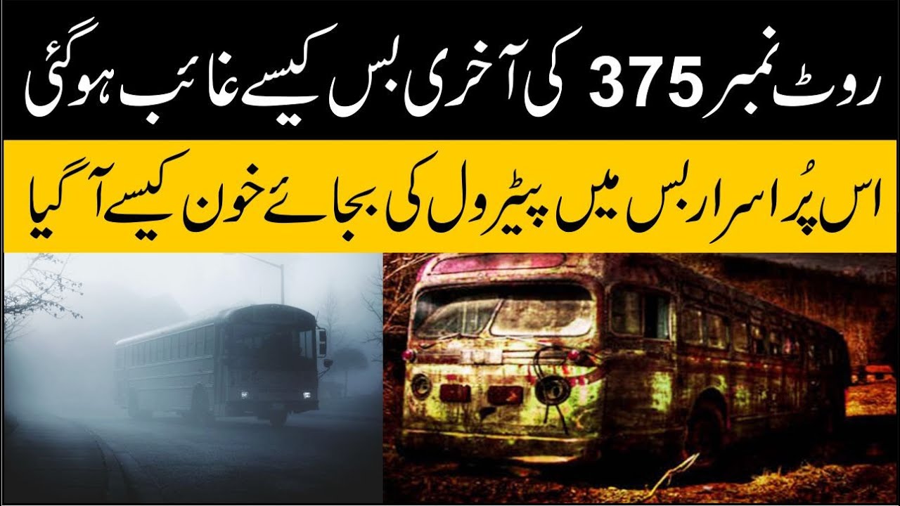 History of Mysterious Bus in Route No 375 - YouTube