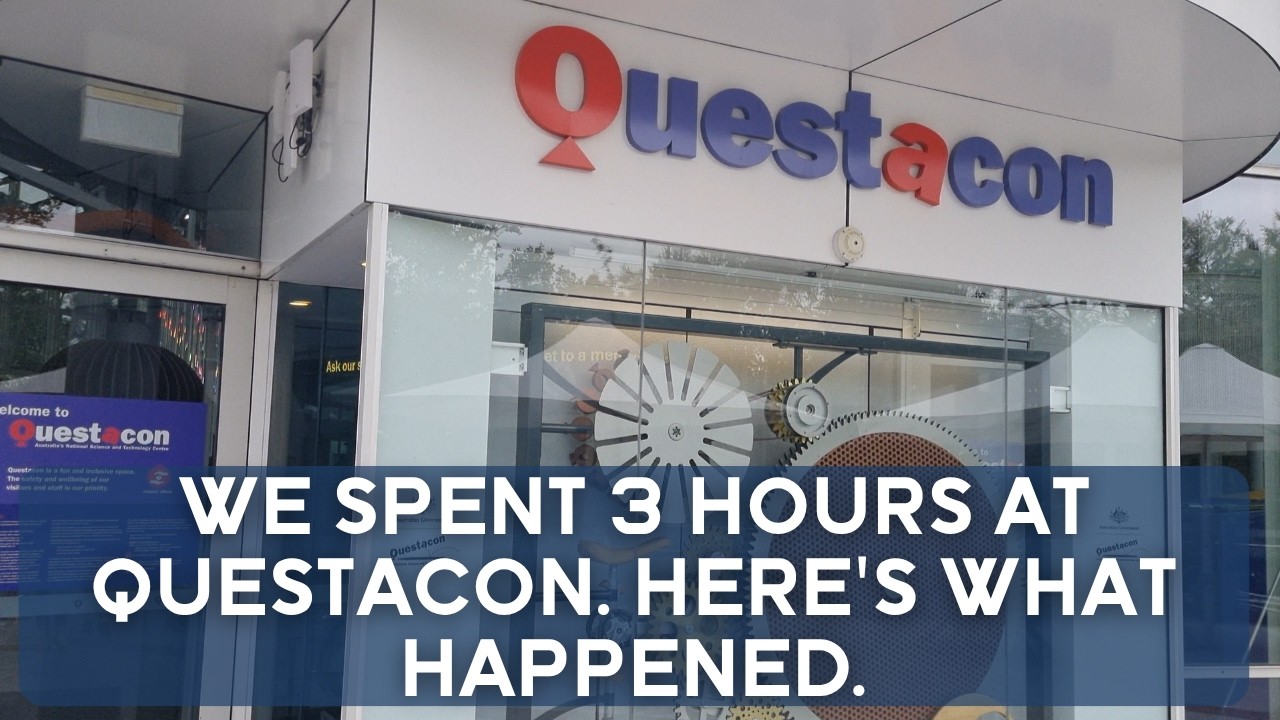 We spent 3 Hours at Questacon. Here's what happened. - YouTube