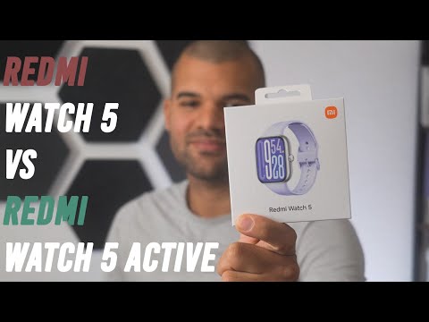 Xiaomi Redmi Watch 5 vs. Redmi Watch 5 Active – Smartwatch-Vergleich!