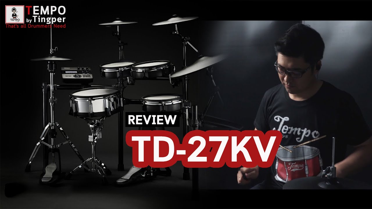 รีวิว Roland TD-27KV - YouTube