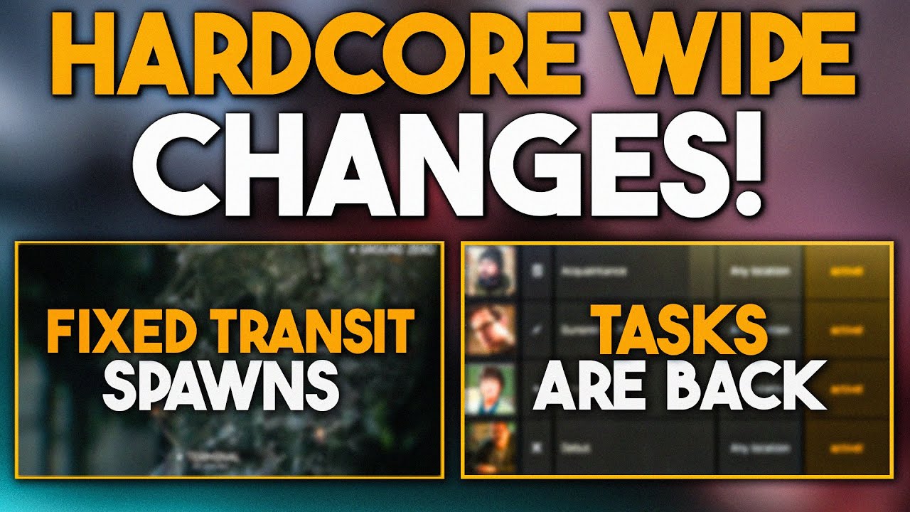 Tasks Are Back?! Tarkov’s Hardcore Wipe Is Changing Fast - YouTube