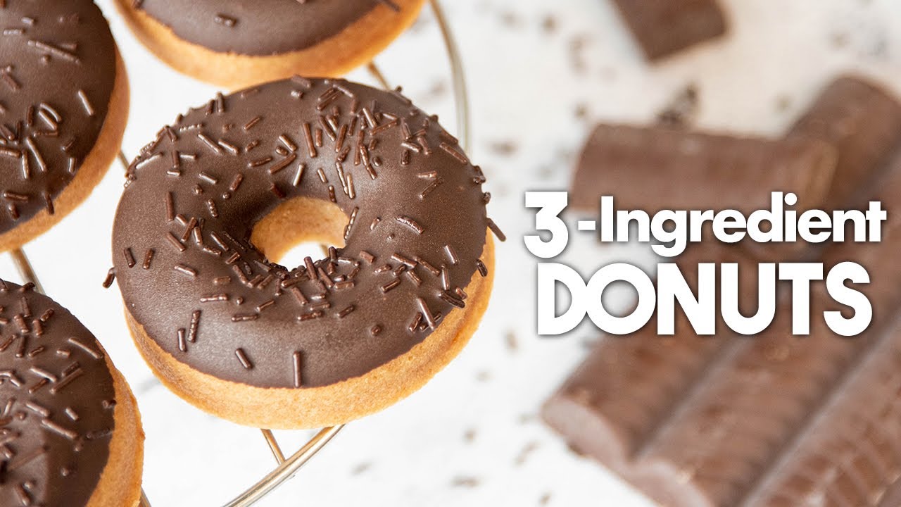 3-Ingredient Donuts in the Microwave 🍩 | No Bake Desserts in 5 Minutes ...