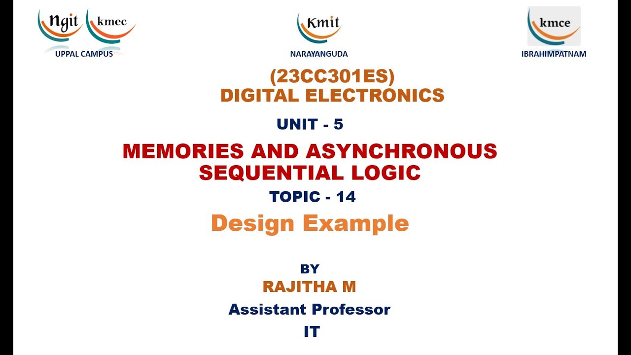 UNIT -5_Design Example - YouTube