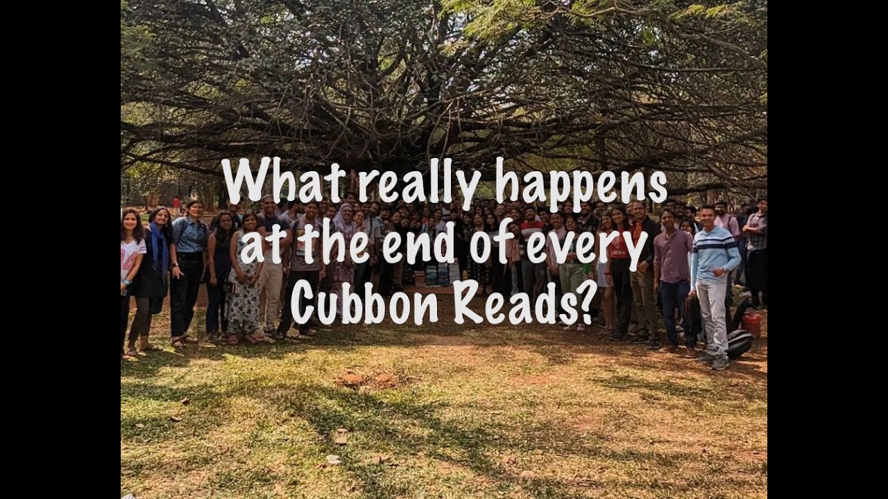 What happens at the end of Cubbon Reads? - YouTube