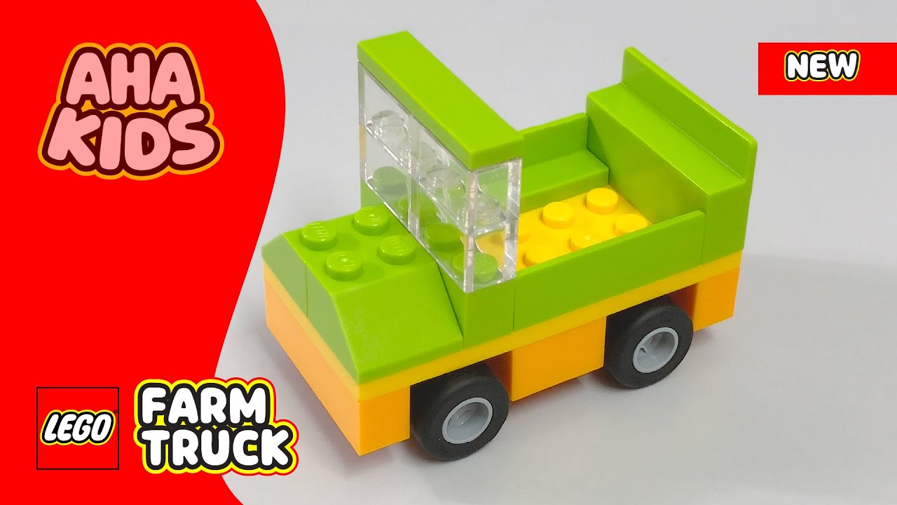 LEGO Farm Truck Building Instructions — LEGO Classic Creative DIY - YouTube