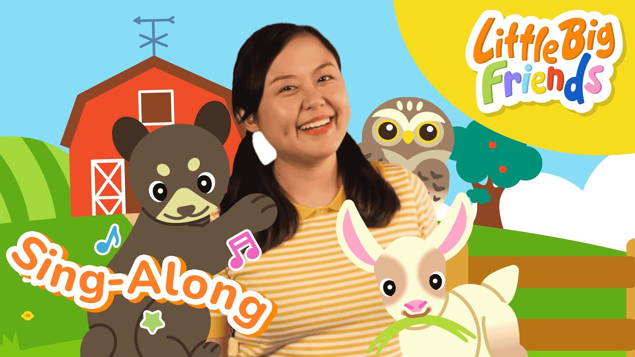 Hieee Sing-Along 👋 | Learn With Me, Teacher Bee 🐝 | Little Big Friends ...