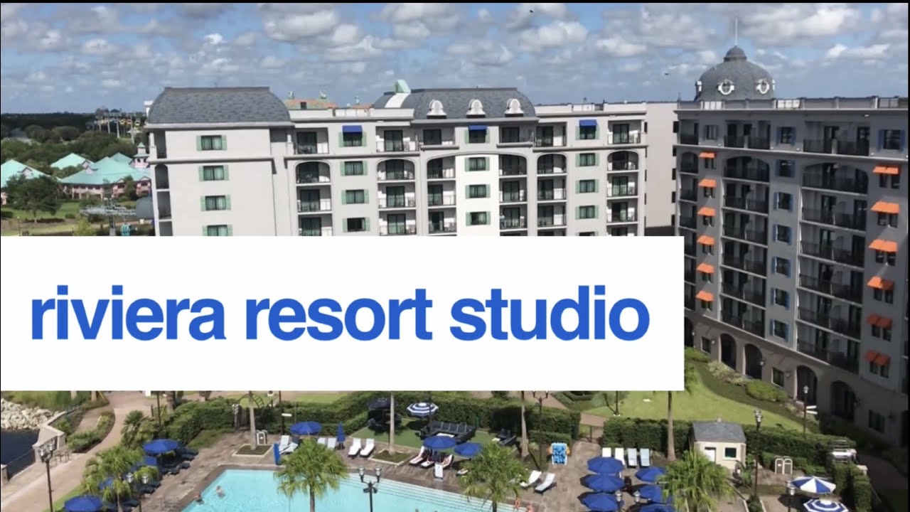 Disney’s Riviera Resort:Deluxe Preferred Studio Room Tour - YouTube