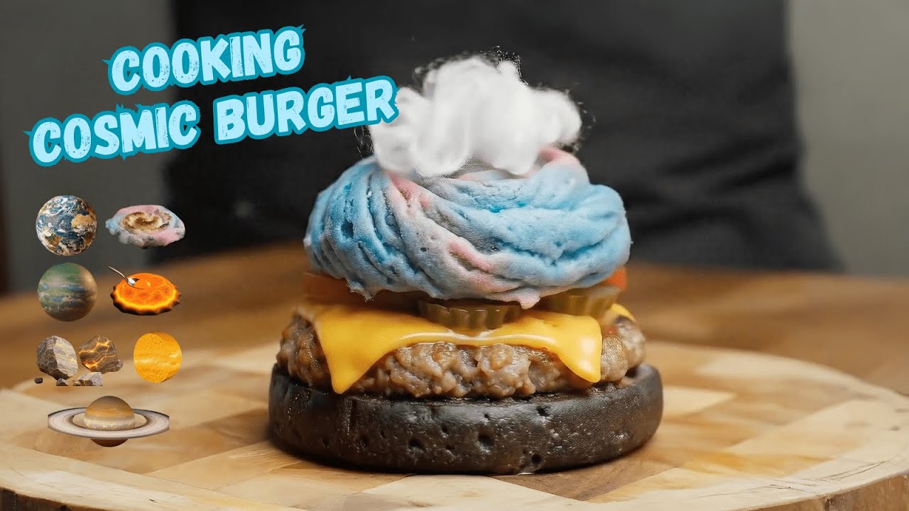 Cooking the Universe Into a Burger 🌌🍔 | ASMR Cosmic Food Compilation ...