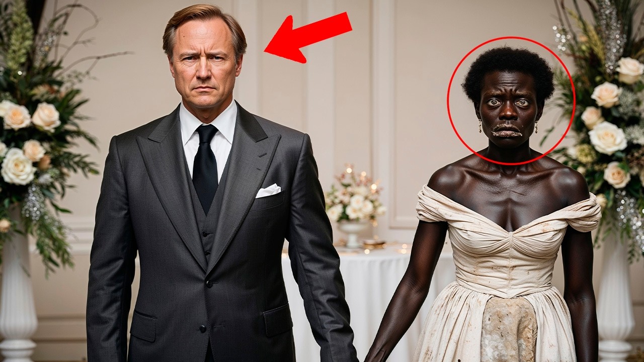 Millionaire Marries an Ugly Black Beggar for a Bet, But the Wedding ...