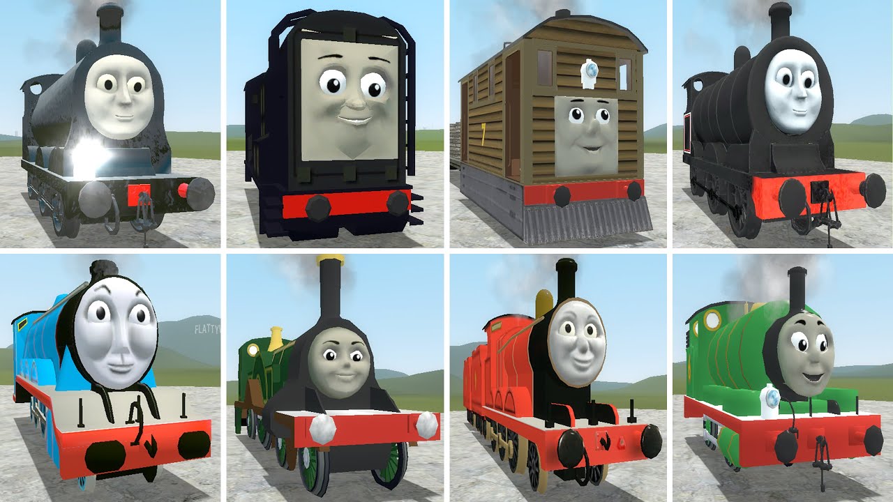 Monster Battle: Cursed Diesel Train, Cursed Douglas Train, Cursed Emily ...