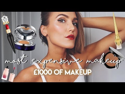 FULL FACE OF THE MOST EXPENSIVE MAKEUP :O - £1000 OF MAKEUP!! Blaise Dyer