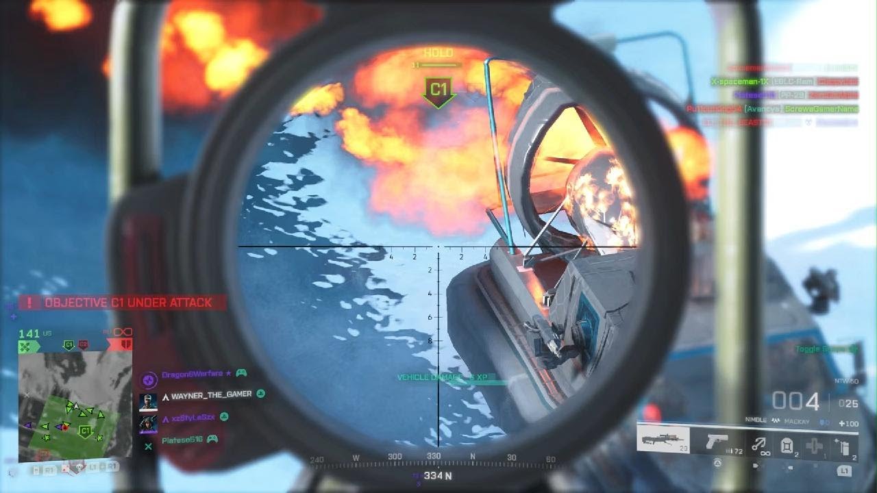 NTW-50 Sniper using AA Anti-Armor Unlock Carbon Skin BF2042 - YouTube