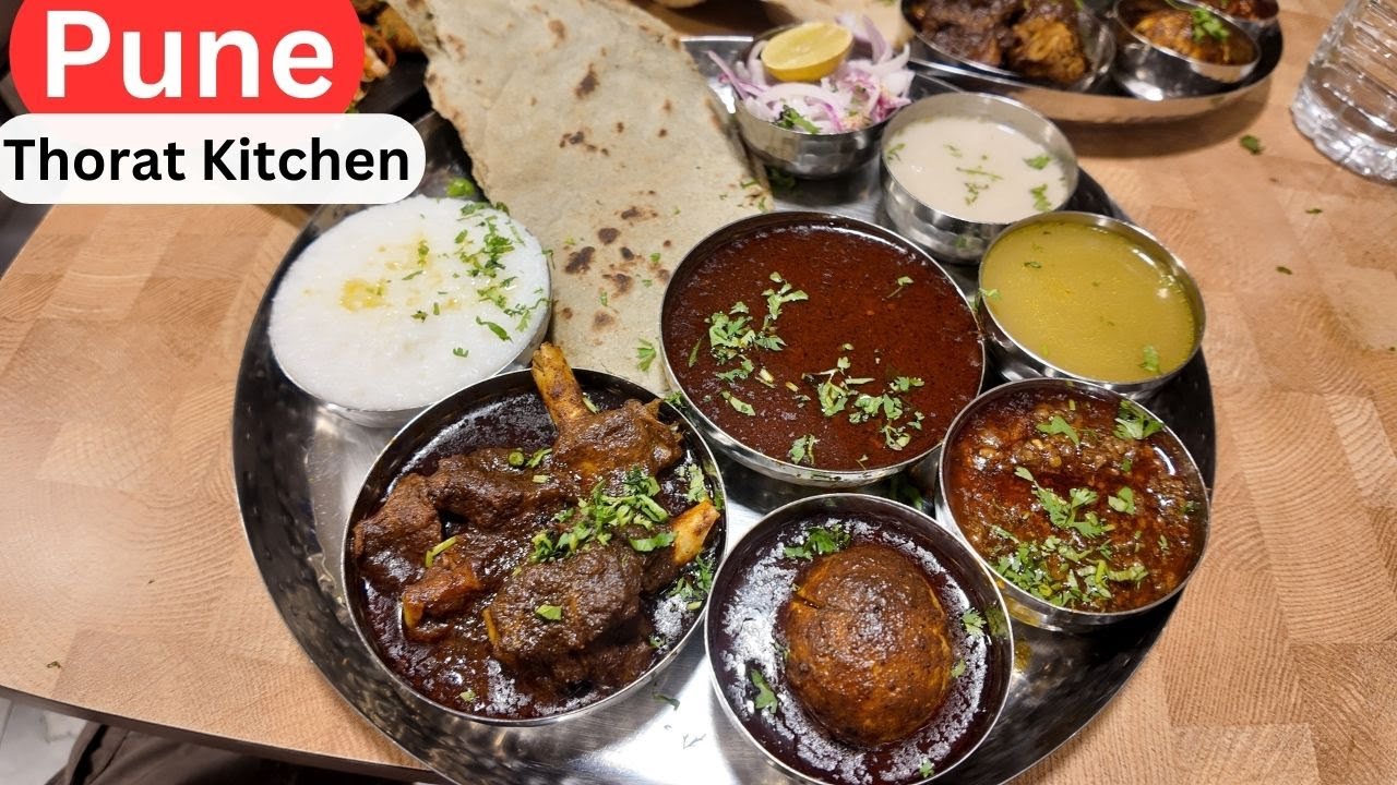 Yummy *UNLIMITED MUTTON & CHICKEN THALI'S* at THORAT KITCHEN in PUNE ...