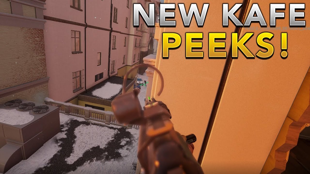 New Kafe Dostoyevsky Spawn Peeks | Rainbow Six Siege Operation Phantom ...