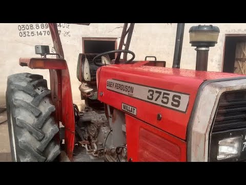 MF 375s tractor for sale bahut achcha tractor munasib price mein - YouTube