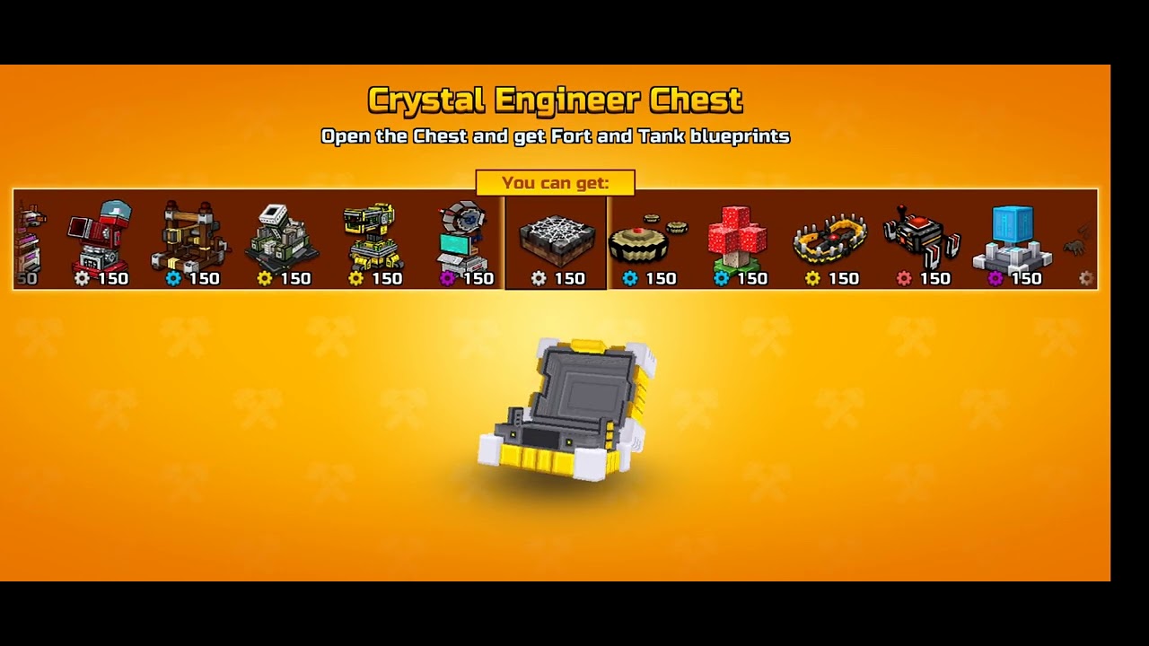 Opening A Crystal Engineer Clan Chest ! - Pixel Gun 3D - PG3D - YouTube