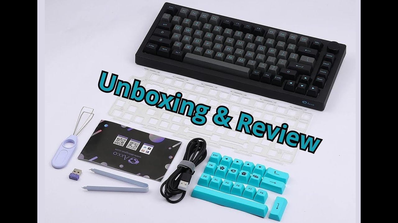 Akko 5075B Plus - Unboxing e Fast Review - YouTube