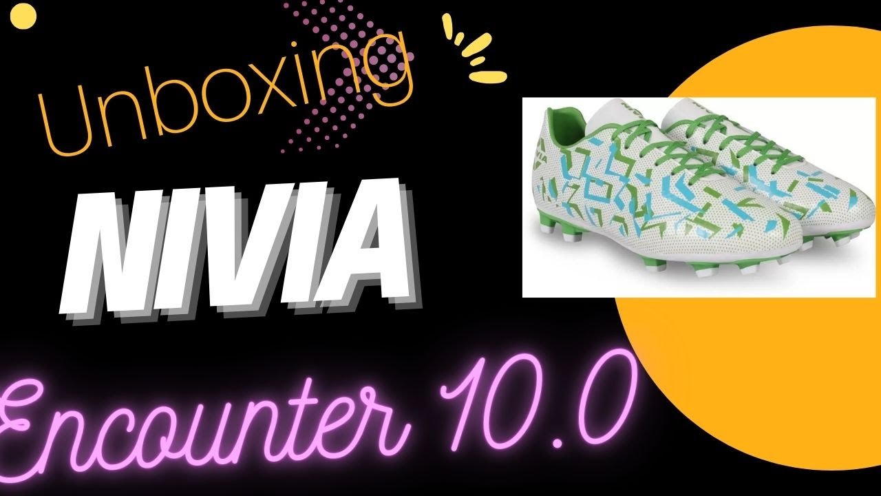 UNBOXING OF NIVIA PRO ENCOUNTER 10.0 STUDS. - YouTube