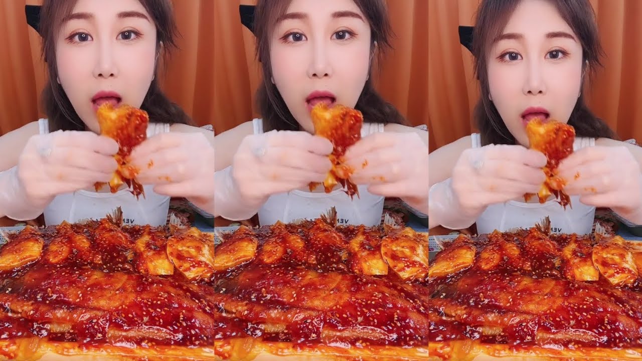 ASMR CHINESE MUKBANG FOOD EATINGSHOW #196 - YouTube