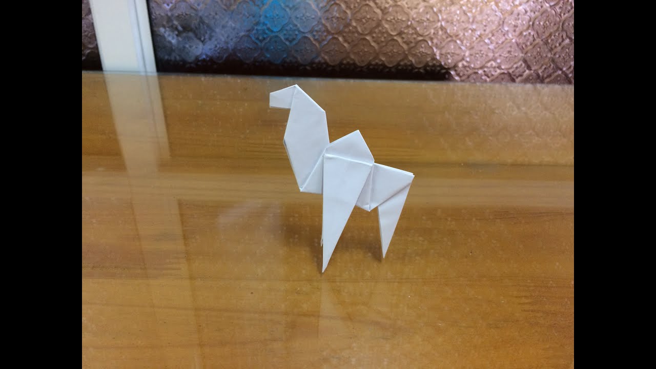 Origami Camel Easy - How To Make Camel Easy Step By Step - YouTube