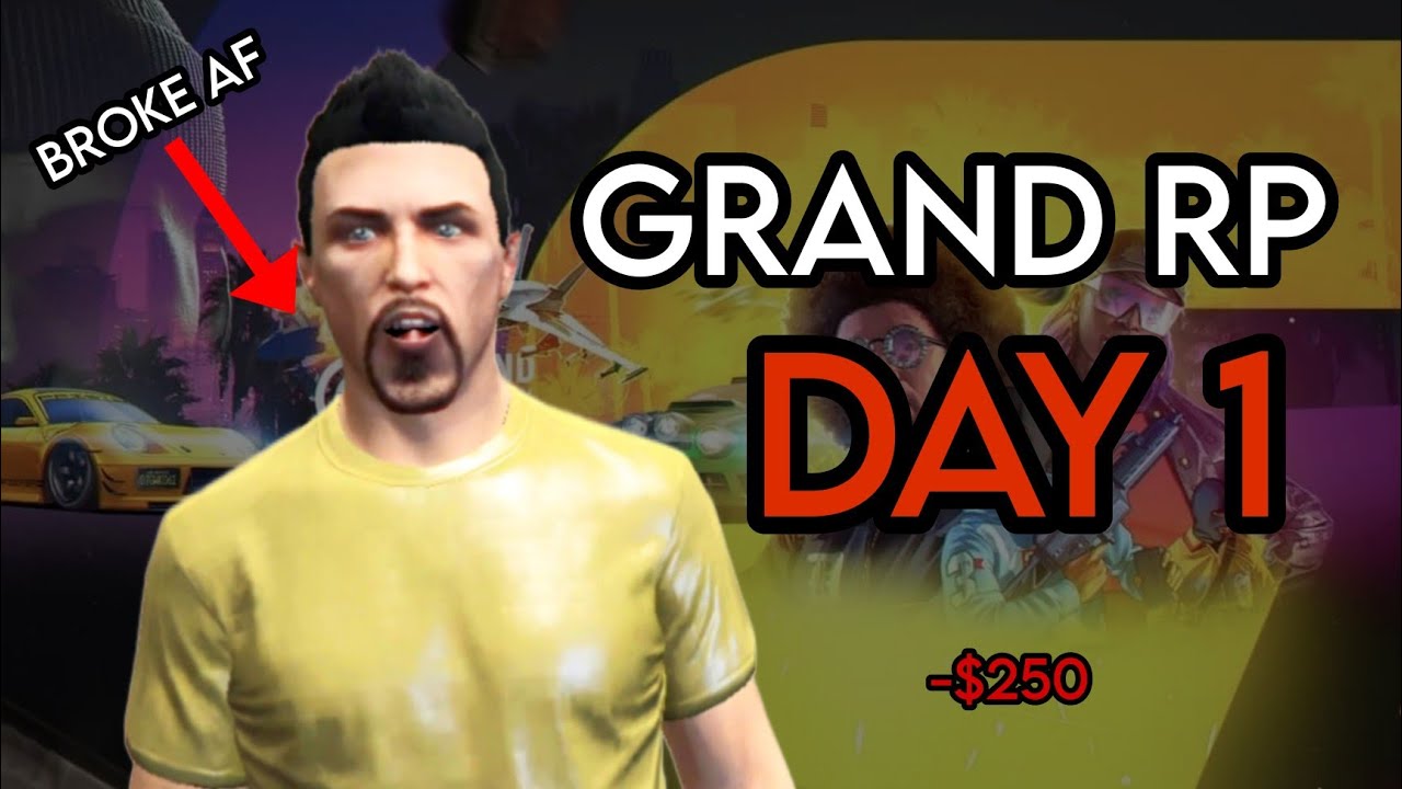I Started Playing Grand RP | Grand RP Day 1 #gaming - YouTube