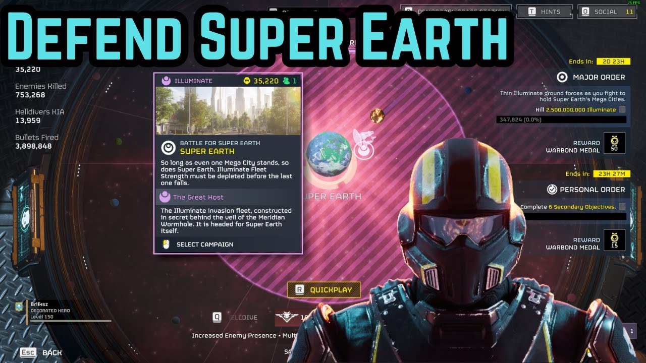 DEFEND SUPER EARTH | ROAD TO 500 SUBS | HELLDIVERS 2 - YouTube