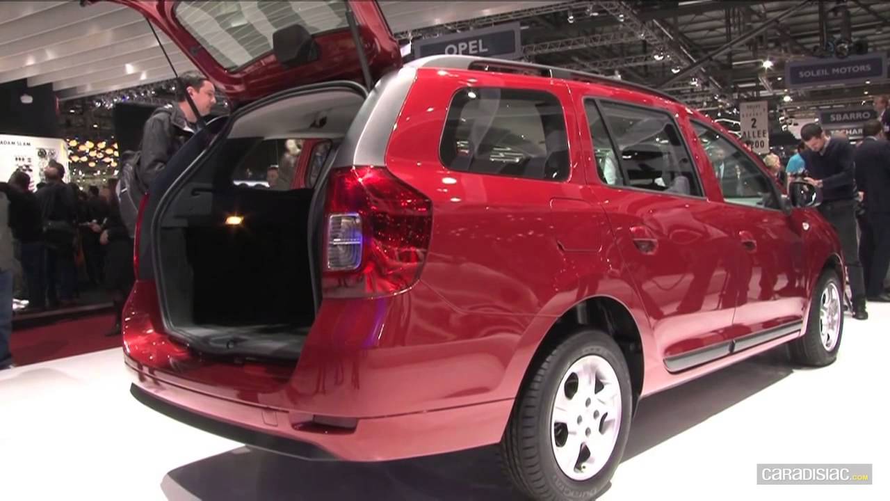 Genève 2013 - Dacia Logan break - YouTube