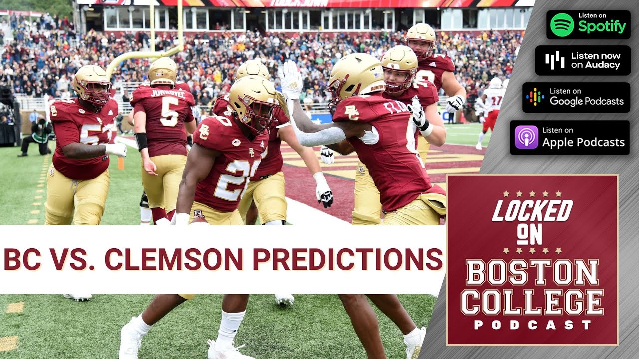Boston College vs. Clemson: Red Bandana Game Preview & Prediction - YouTube