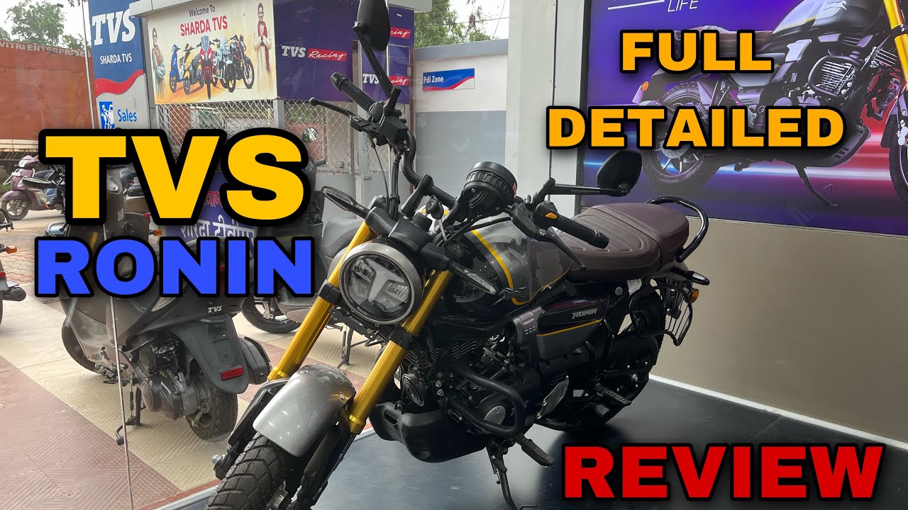 TVS RONIN | Full detailed review | Worth buying?? - YouTube
