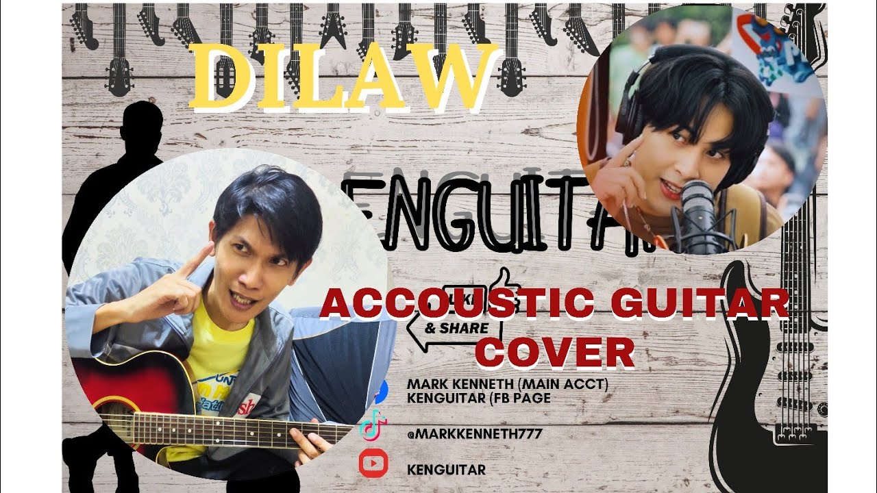 DILAW By Maki Accoustic Guitar Cover with Chords - YouTube