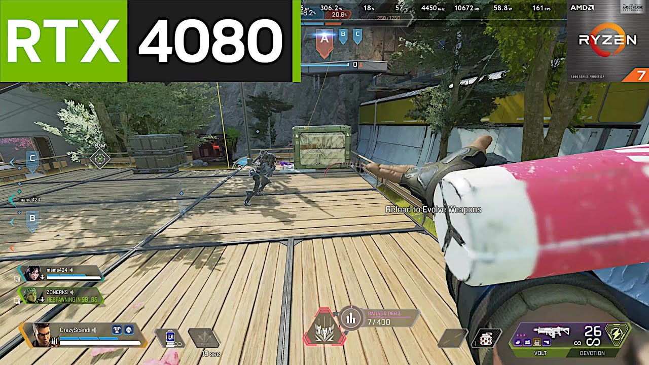 Apex Legends Control | RTX 4080 + R7 5800X3D | 4K Ultra Settings - YouTube