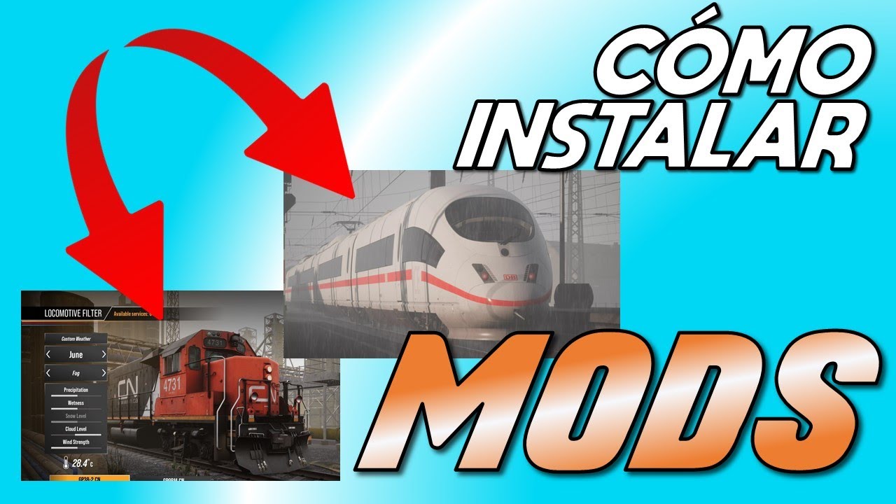 😇 Cómo INSTALAR MODS en PC 🚊 Train Sim World 2 - YouTube