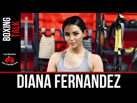 Boxing Talk: An Interview With Diana "La Bonita" Fernandez - YouTube