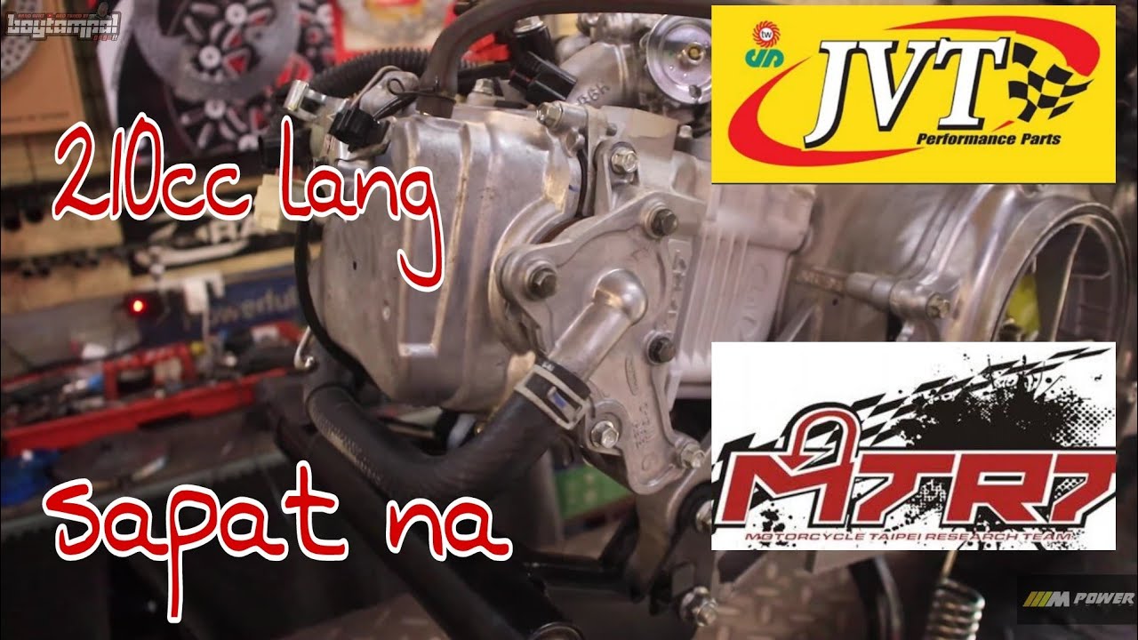 a 210cc upgrade from stock engine - YouTube